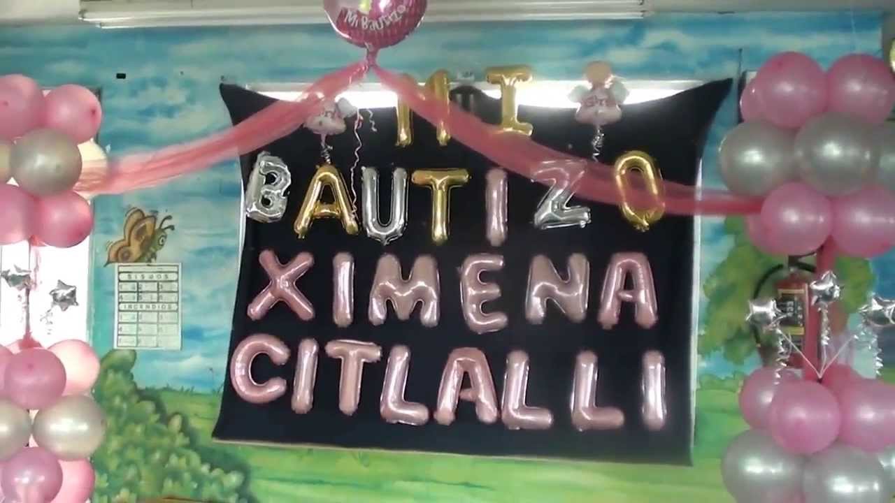 como usar las letras de globos  video 4 mes de mayo