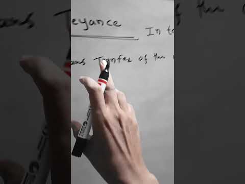 meaning of conveyance