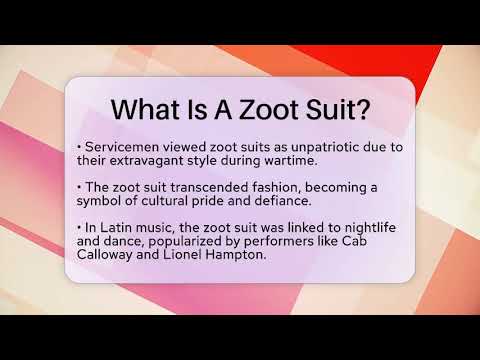 What Is A Zoot Suit? - Latin Music Revolution