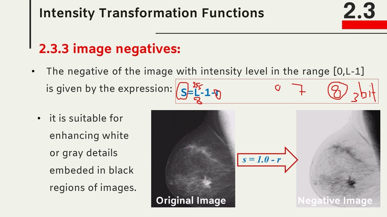 chapter 2 part 1 |  Intensity Transformations and Spatial Filtering