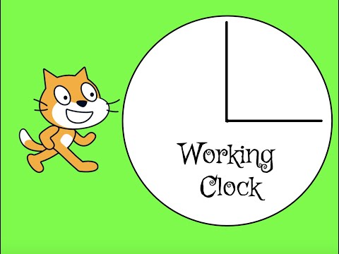 Scratch Tutorial: How to make a Working Clock