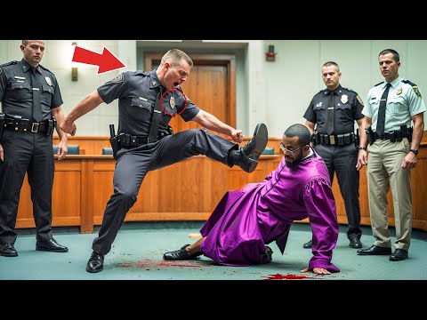 Racist Cop Slaps Black Judge in Court — Then Instantly Regrets It in Front of Everyone