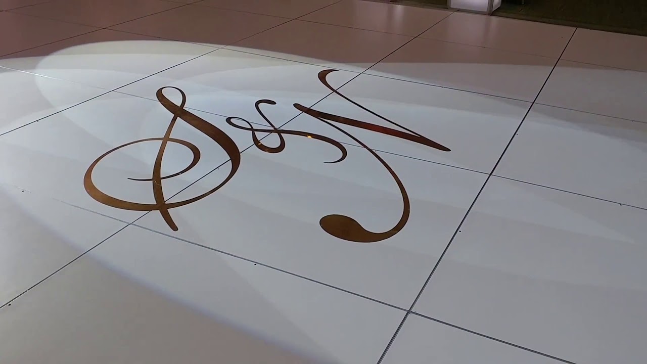 Wedding Dance Floor Monograms