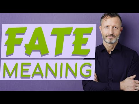 Fate | Definition of fate