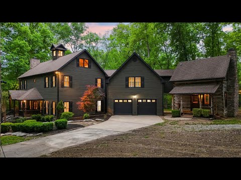 INSIDE This $2.3M Private 7-Acre Luxury Estate Near Downtown Nashville | Mount Juliet TN