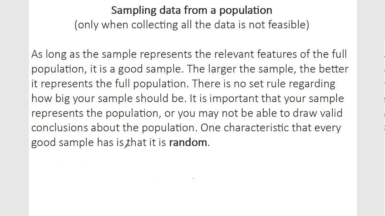 4.01 Data Collection & Sampling
