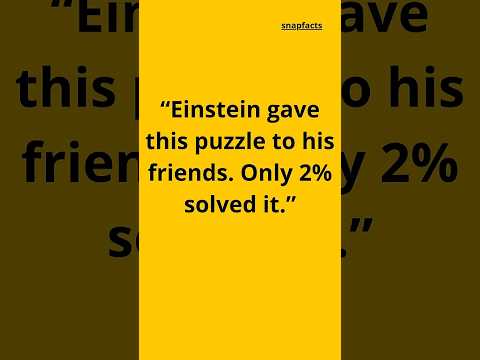 Only 2% of People Can Solve Einstein's Puzzle — Are You One of Them?