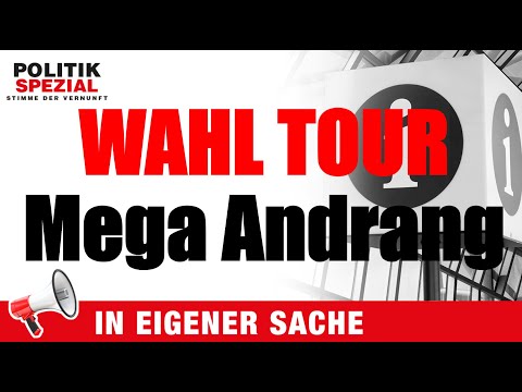 Stürmische Nachfrage - Zwei Stationen ausverkauft [POLITIK SPEZIAL]