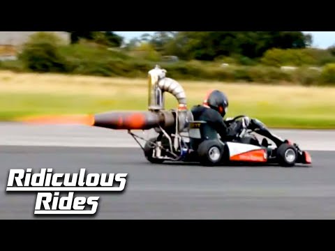 Engineer Is Building Jet-Powered Go Kart in His Back Yard, Hopes for ...