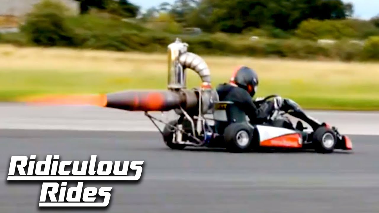 Engineer Is Building Jet-Powered Go Kart in His Back Yard, Hopes for ...