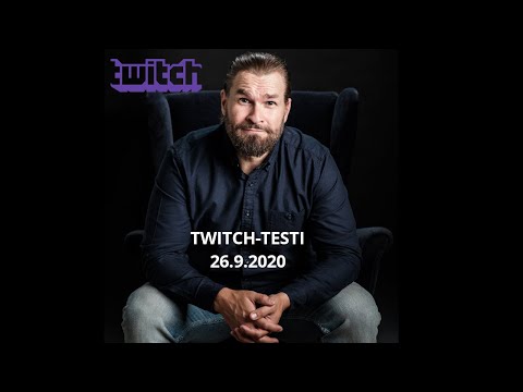 Twitch-testi – Joni Suikeli