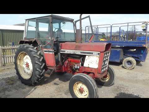 International 684 2wd tractor