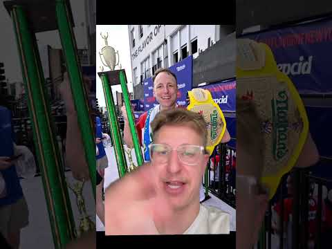Joey Chestnut banned from eating hot dogs