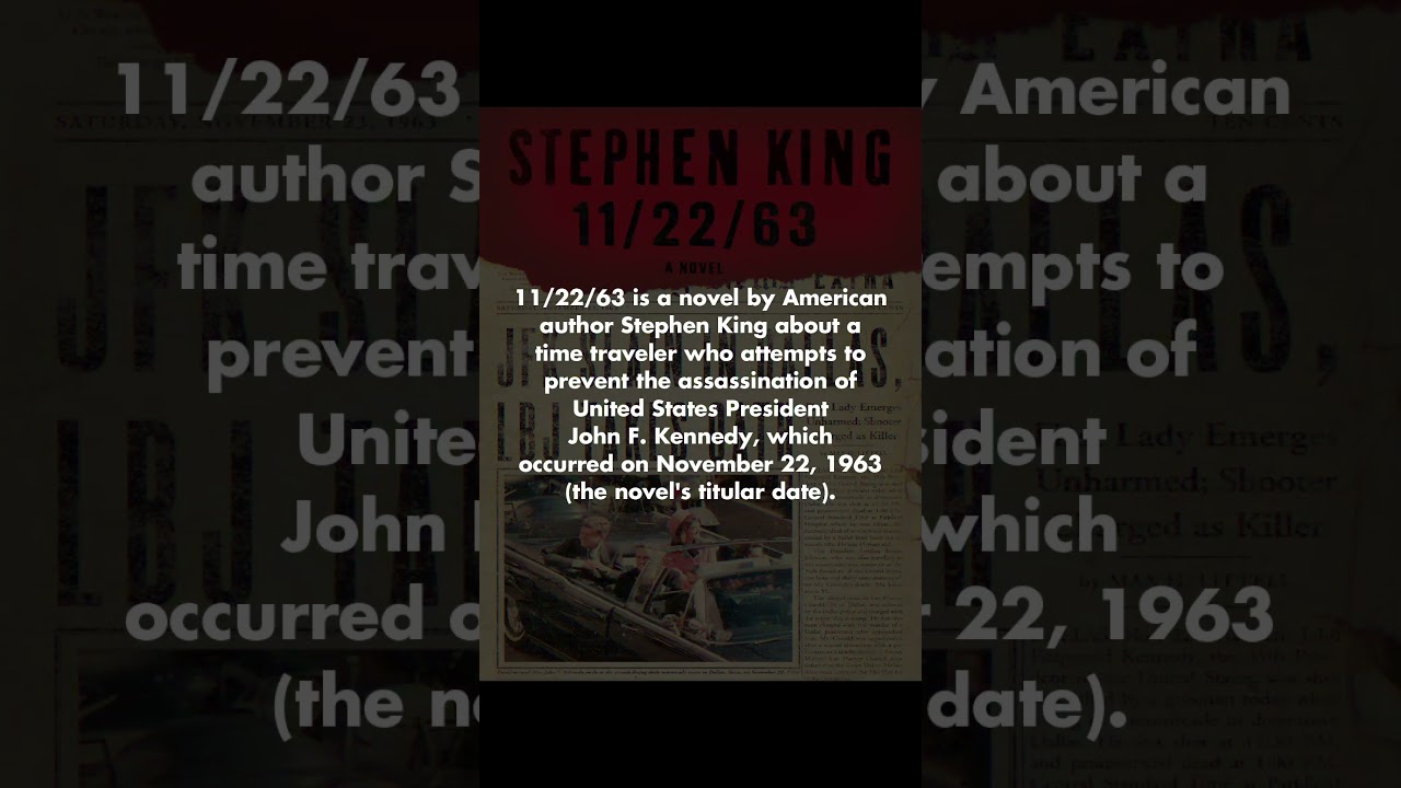 FREE PDF 11 22 63 A Novel Stephen King