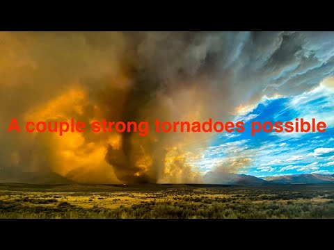The 1.5 Hour Long Robert Lee Texas Tornado As It Happened…