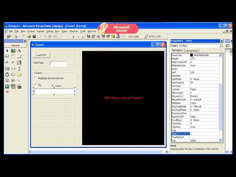 Visual Basic 6 - How to create PDF Viewer and find words in PDF