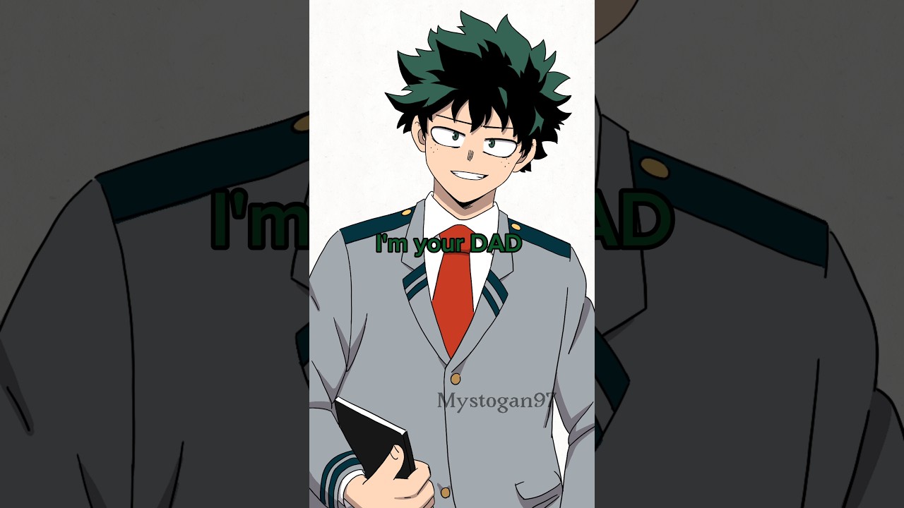 Deku: I'm Your New Dad Now Bakugou #animetionmeme #myheroacademia #mha #shorts
