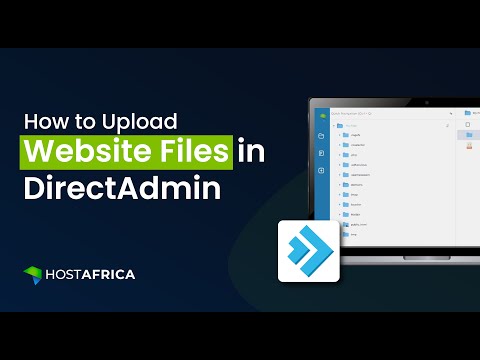 How to Upload Website files in DirectAdmin