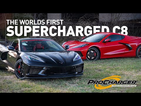 Here's What a 700-Plus-HP Supercharged C8 Corvette Sounds Like