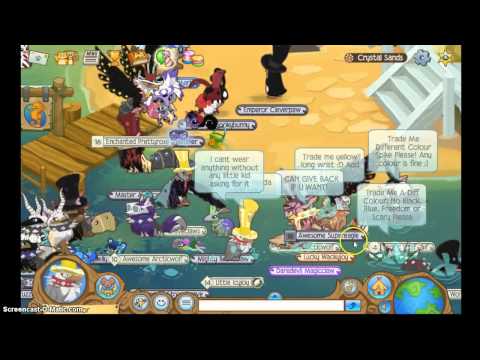 Animaljam Beta book trading proof