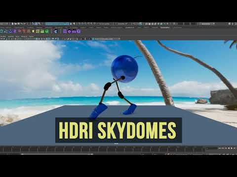 HDRI Skydomes - Zoo Tools Pro - Maya