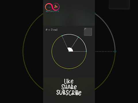 why do we use RADIANS? #stem #maths #animation #radians #learning #funny #trending #viral #shorts
