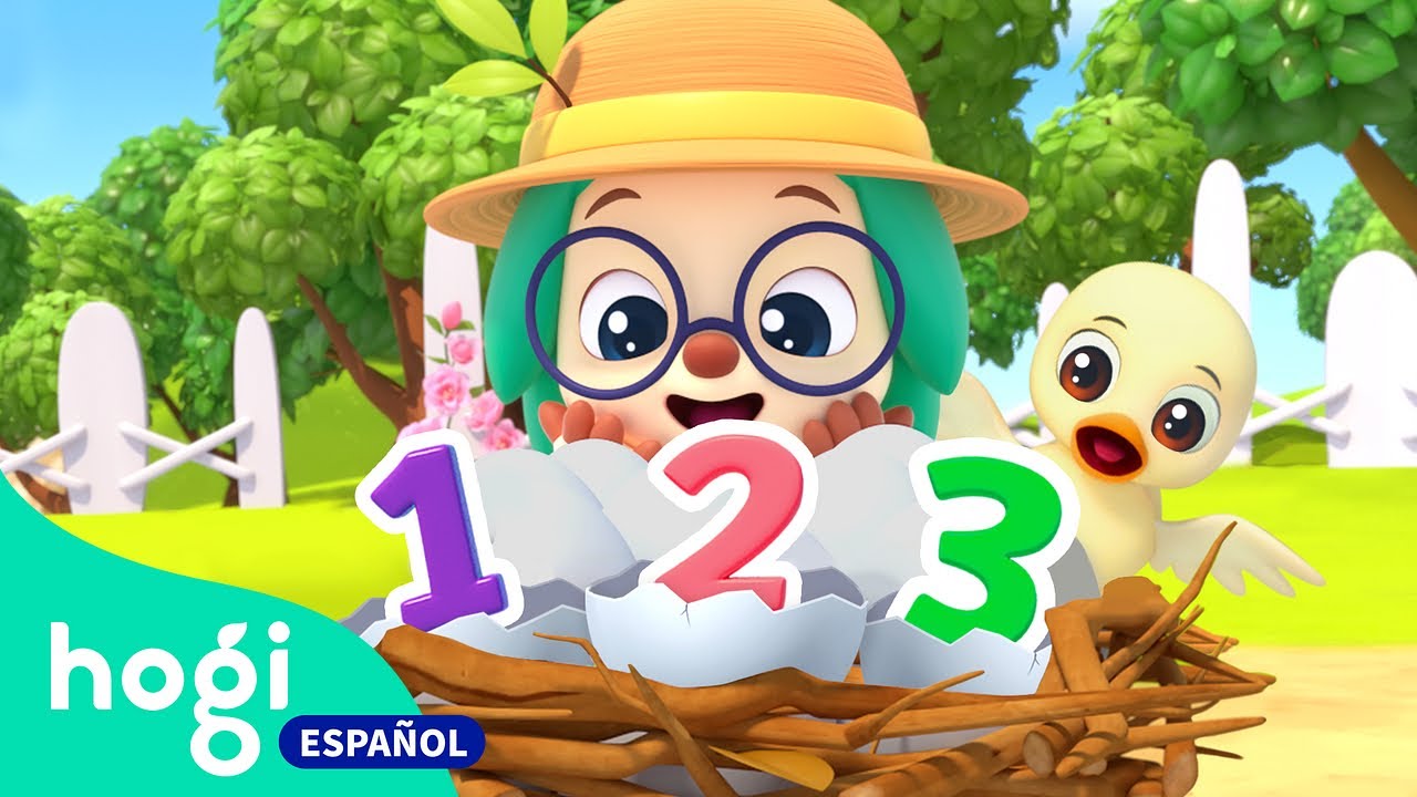 Aprende a Contar 123 | Cuenta 123 | Números para niños de 2 a 3 años | Hogi en español