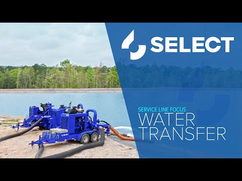 Water Transfer in Oil and Gas Production