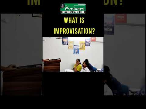 Meaning of Improvisation I What is Improvisation #shorts @theevolversspokenenglish8329