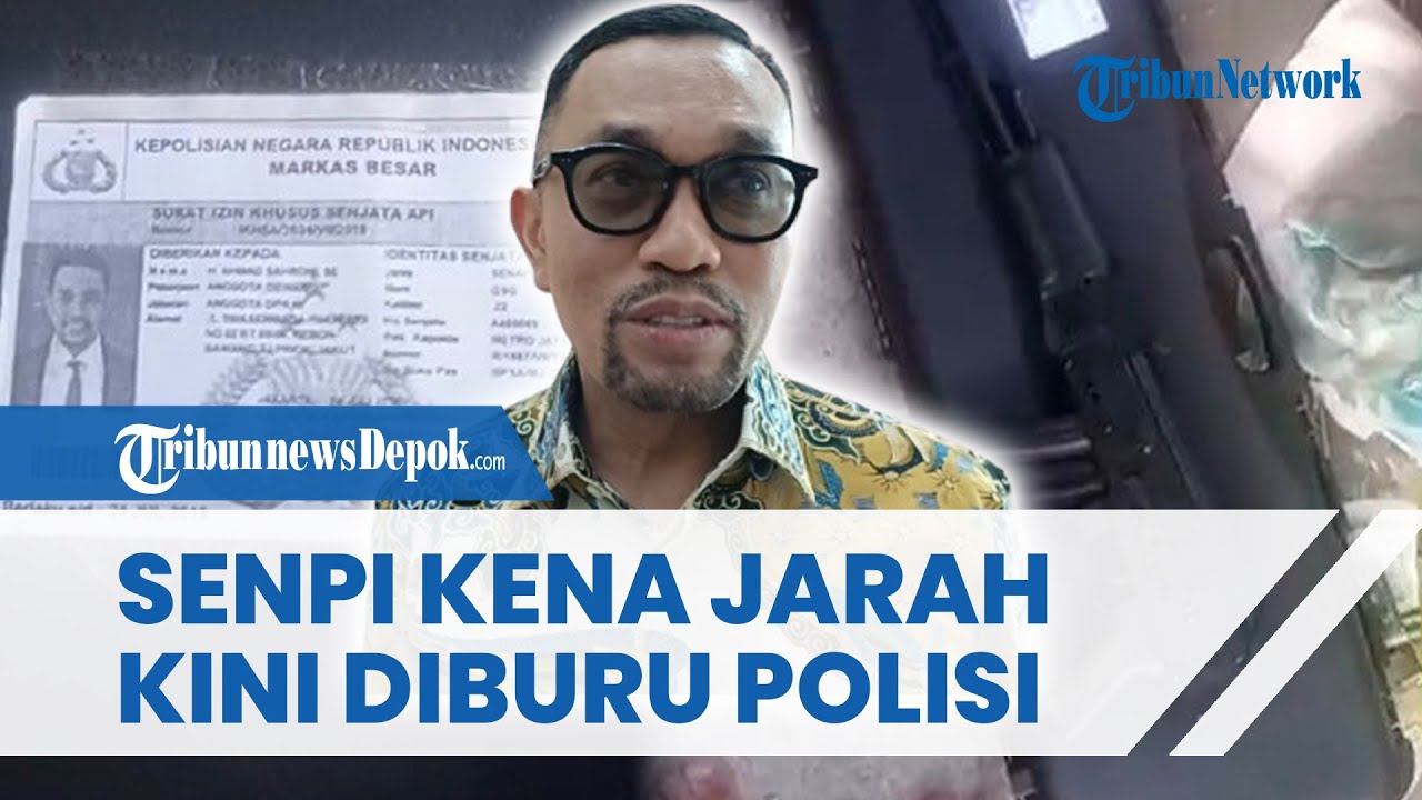 Viral Video Senjata Api Diduga Milik Sahroni Digondol Massa Penjarahan ...