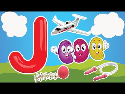 Words Beginning with Letter J for Toddlers & Preschoolers | Words that start with J | Initial Sounds