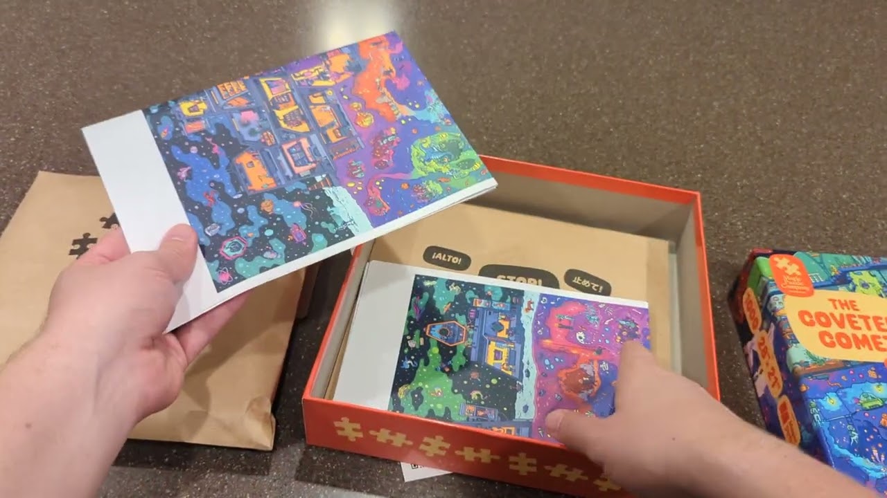 Watch Before Buying - The Coveted Comet 1000-Piece Jigsaw Puzzle from The Magic Puzzle Company