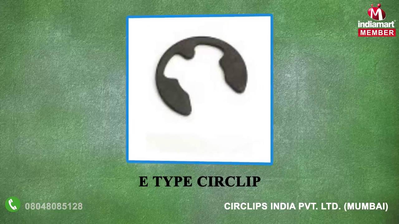 Metal Fastener By Circlips India Pvt. Ltd., Valsad