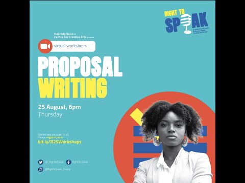 Workshop: Proposal Writing
