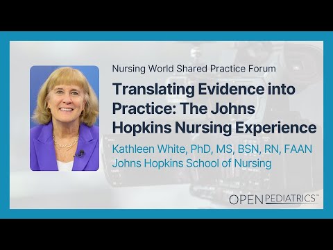 Translating Evidence into Practice - The Johns Hopkins Nursing Experience by M. DeGrazia, K. White