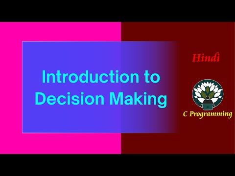 HINDI Introduction to Decision Making