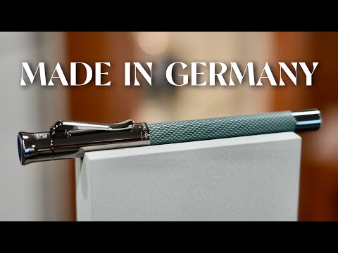 the NEW Graf von Faber-Castell Guilloche SAGE GREEN Collection