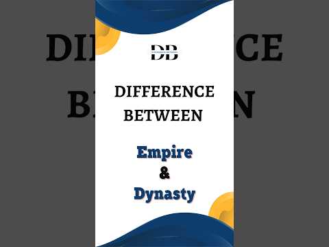 Difference Between Empire and Dynasty | Empire vs. Dynasty: What's the Difference?