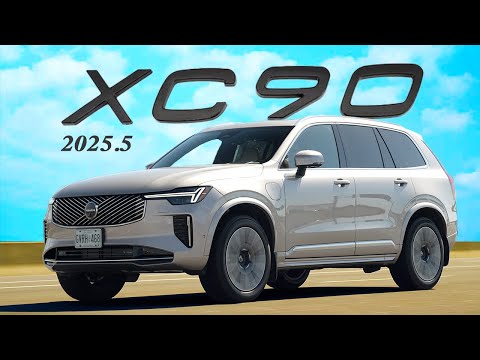 Why Volvo Makes One Of The Best 3Row SUVs. 2025.5 Volvo XC90 T8 PHEV. Review