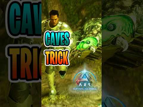 ARK Ascended Caves Trick #arkascended #arkascendedxbox #arkascendedps5