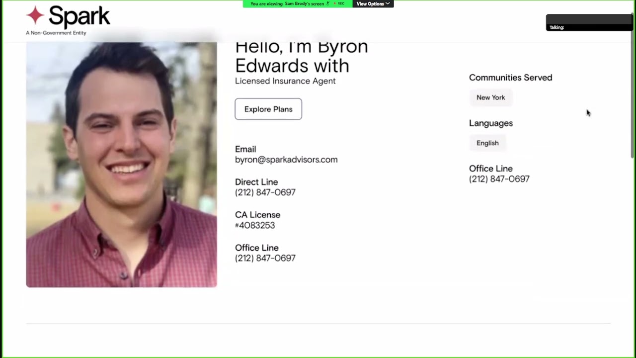 Spark Advisors / iHealth Agents Introductions