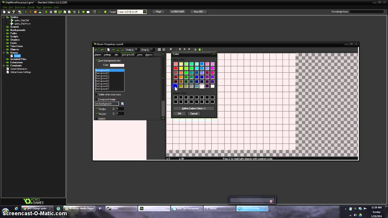 Game Maker Tutorial Asteroids Ship GML 1