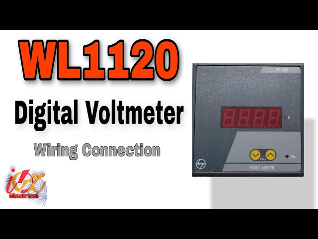 Digital Panel Meter - Three Elite 445 Multifunction Panel Meter ...