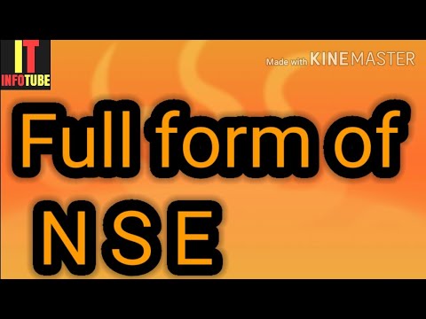 Full form of NSE | what is NSE