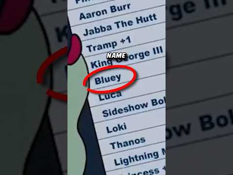 CRAZY Details in Bluey You NEVER Noticed ???? #shorts
