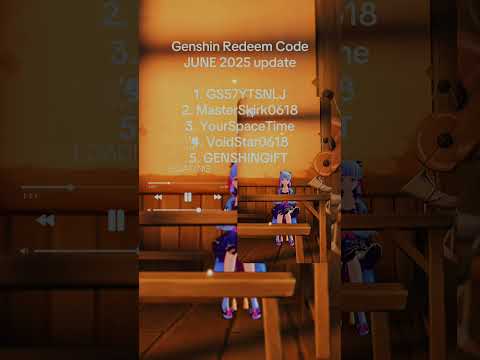 5 New Redeem Codes for Genshin 5.6–5.7! Free Primogems June 2025 🎁✨