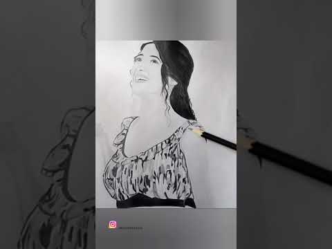 Shivangi Joshi Drawing #shorts #shivangijoshi #sketch #naira