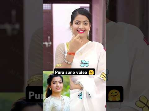 Viral Rashmika Mandhana 🤣 #shorts #shortsfeed #viralvideo #trending #funny #india #hindi #bollywood