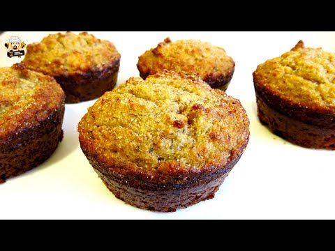 KETO COCONUT FLOUR BANANA BREAD MUFFINS RECIPE