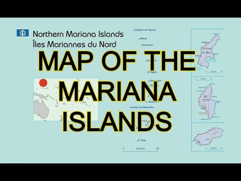 MAP OF THE MARIANA ISLANDS